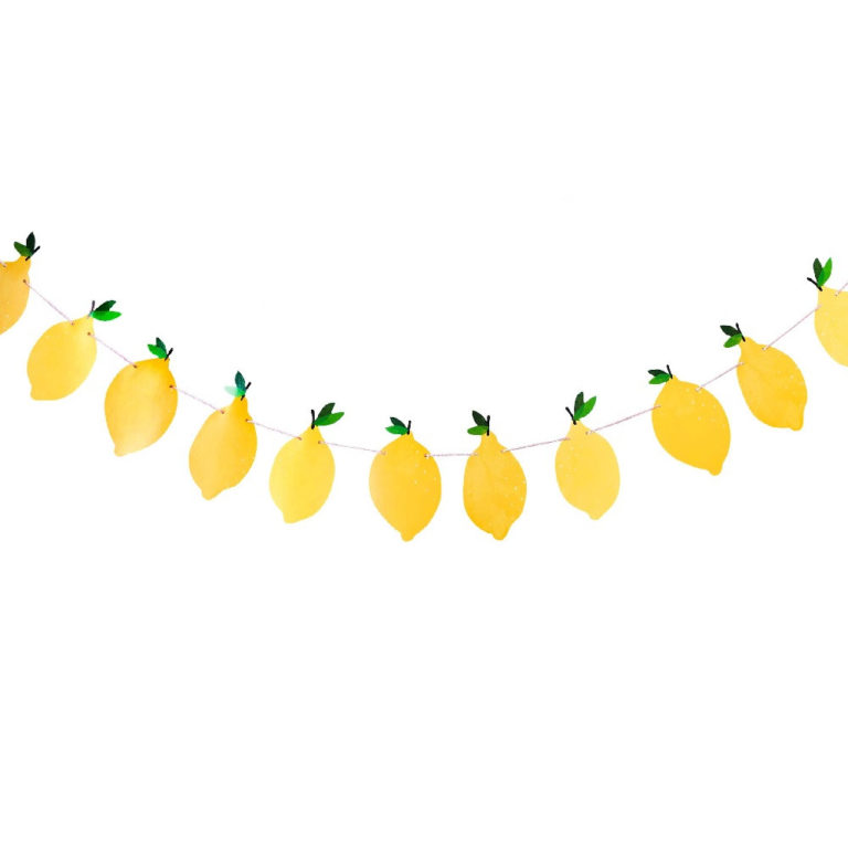 Décoration anniversaire citron - [Encore un] Blog de Mère