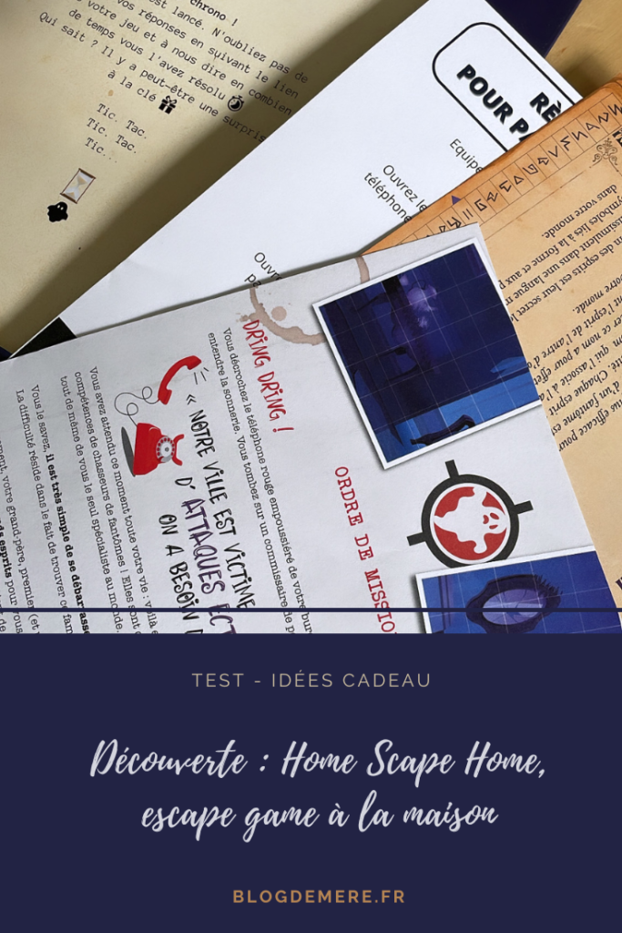 Test : jeux Home Scape Home, escape game à la maison - [Encore un] Blog ...